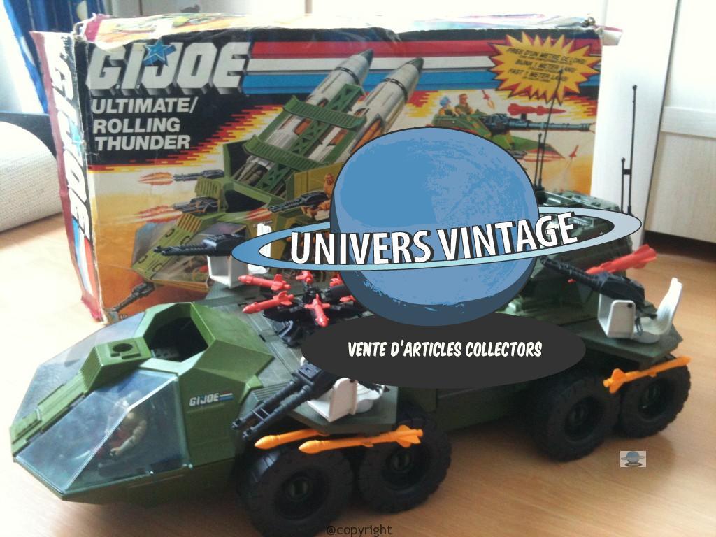 GI JOE ULTIMATE ROLLING THUNDER - Boutique Univers Vintage