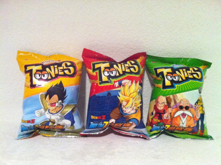 LOT CHIPS DRAGON BALL Z - Boutique Univers Vintage