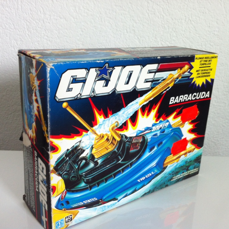 GI JOE BARRACUDA NEW