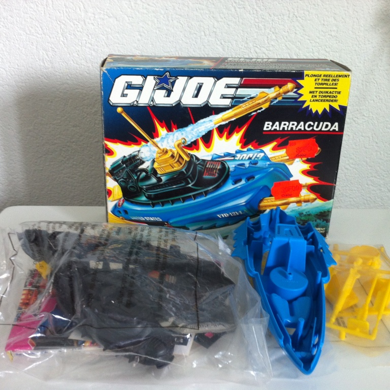 GI JOE BARRACUDA NEW