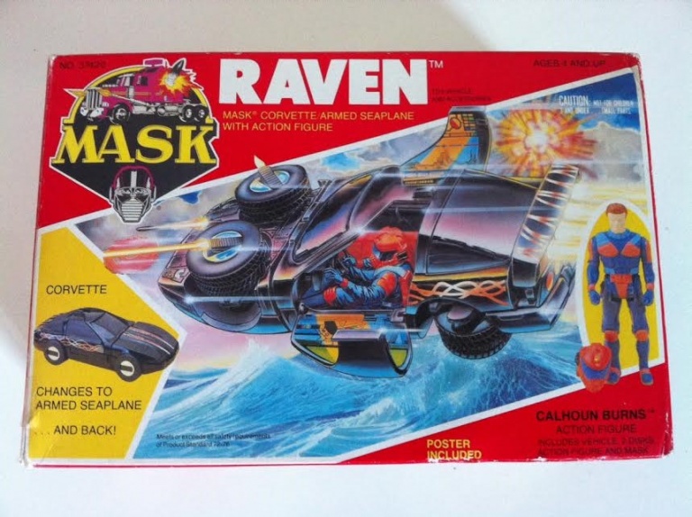 MASK KENNER RAVEN MISB - Boutique Univers Vintage
