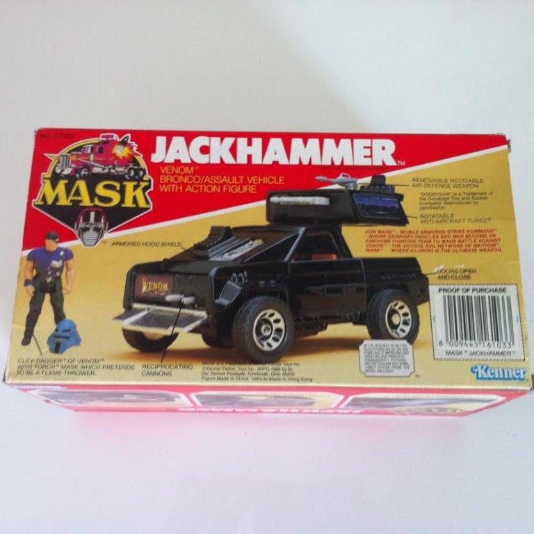 MASK JACKHAMMER MISB - Boutique Univers Vintage
