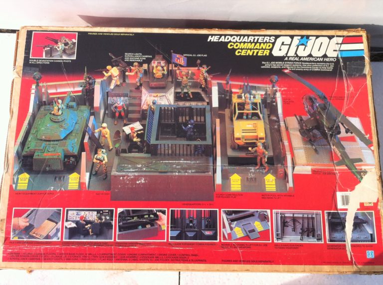 GI JOE HEADQUARTER COMMAND CENTER - Boutique Univers Vintage