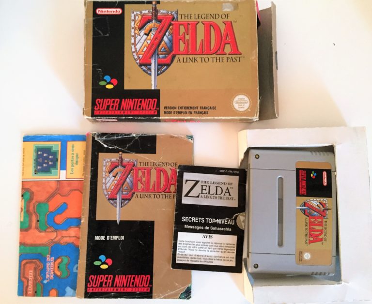 ZELDA LINK TO THE PAST - Boutique Univers Vintage