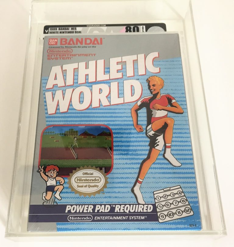 JEU NES ATHLETIC WORLD - Boutique Univers Vintage