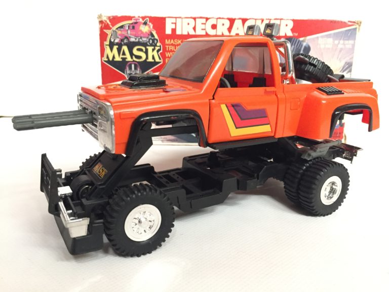 MASK KENNER FIRECRACKER - Boutique Univers Vintage