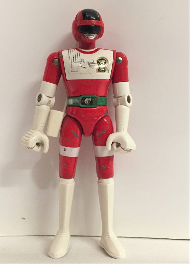 FIGURINE BIOMAN ROUGE - Boutique Univers Vintage