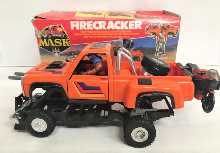 MASK KENNER FIRECRACKER - Boutique Univers Vintage