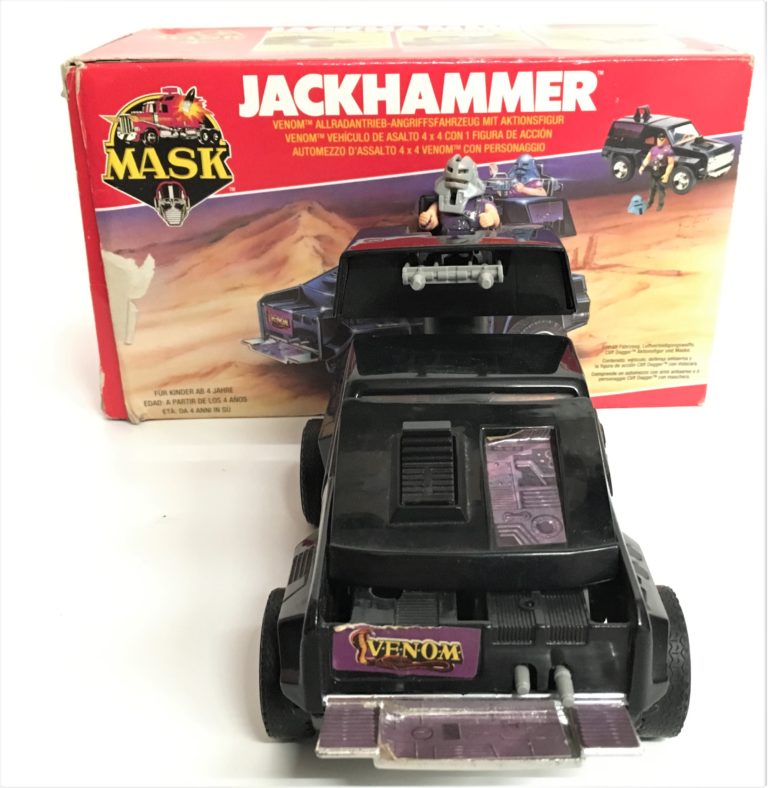 MASK JACKHAMMER VINTAGE DE KENNER - Boutique Univers Vintage