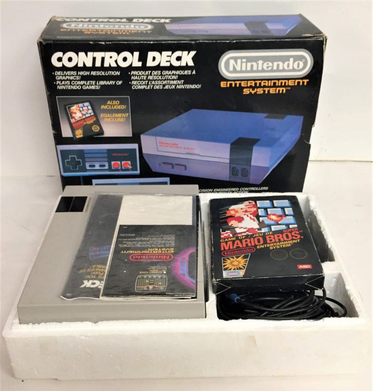 CONSOLE NINTENDO NES CONTROL DECK ASD - Boutique Univers Vintage