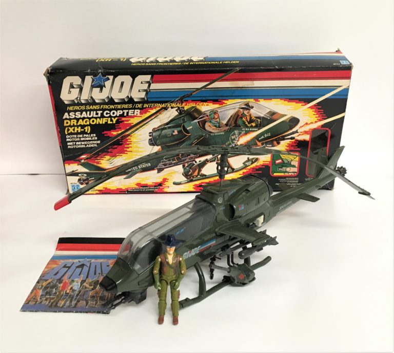 GI JOE DRAGONFLY VINTAGE FR/NL