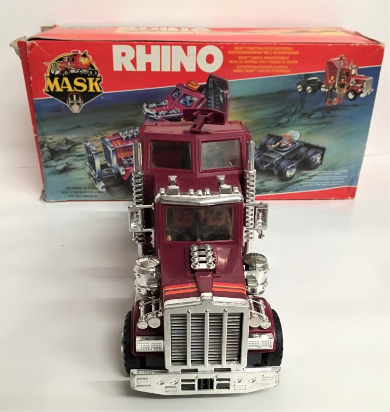 CAMION MASK RHINO VINTAGE KENNER - Boutique Univers Vintage