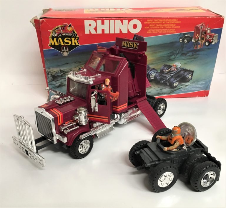 CAMION MASK RHINO VINTAGE KENNER - Boutique Univers Vintage