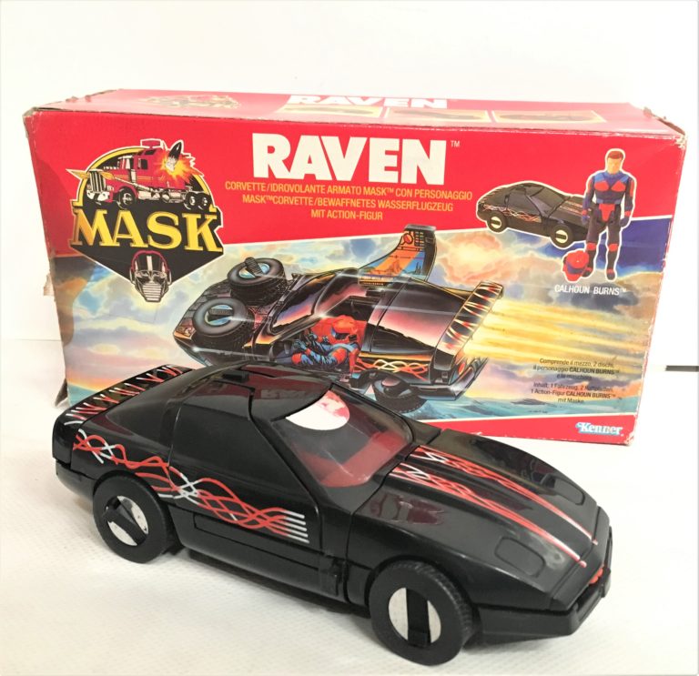 KENNER MASK RAVEN VINTAGE - Boutique Univers Vintage