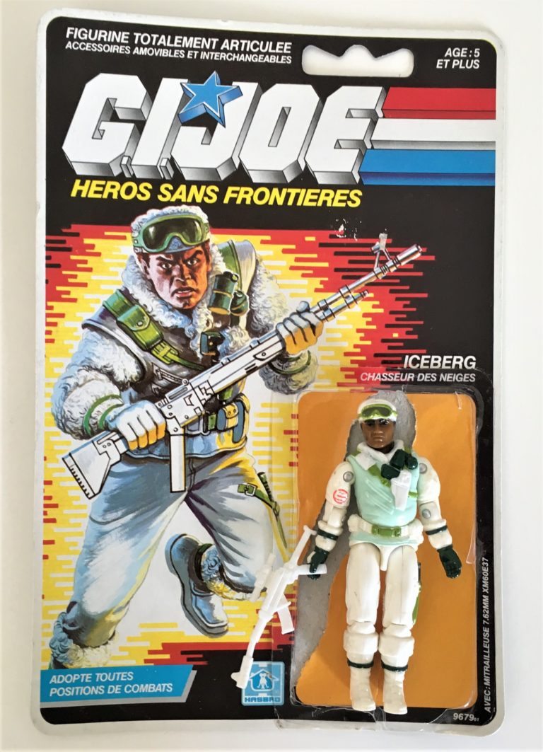 GI JOE ICEBERG EN CARD - Boutique Univers Vintage