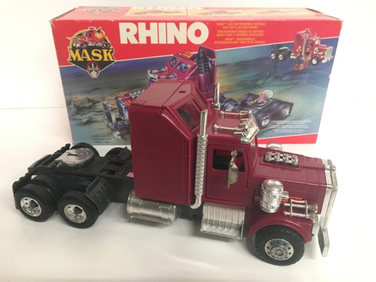 CAMION MASK RHINO VINTAGE KENNER - Boutique Univers Vintage