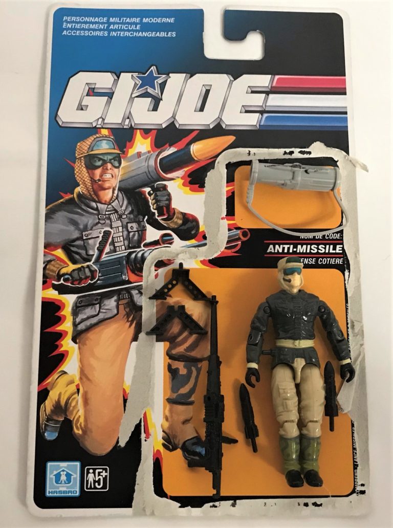 GI JOE ANTI-MISSILE EN CARD - Boutique Univers Vintage