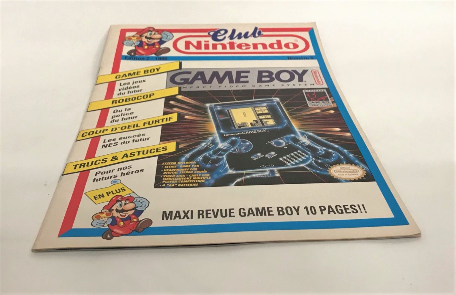 MAGAZINE CLUB NINTENDO GAME BOY - Boutique Univers Vintage