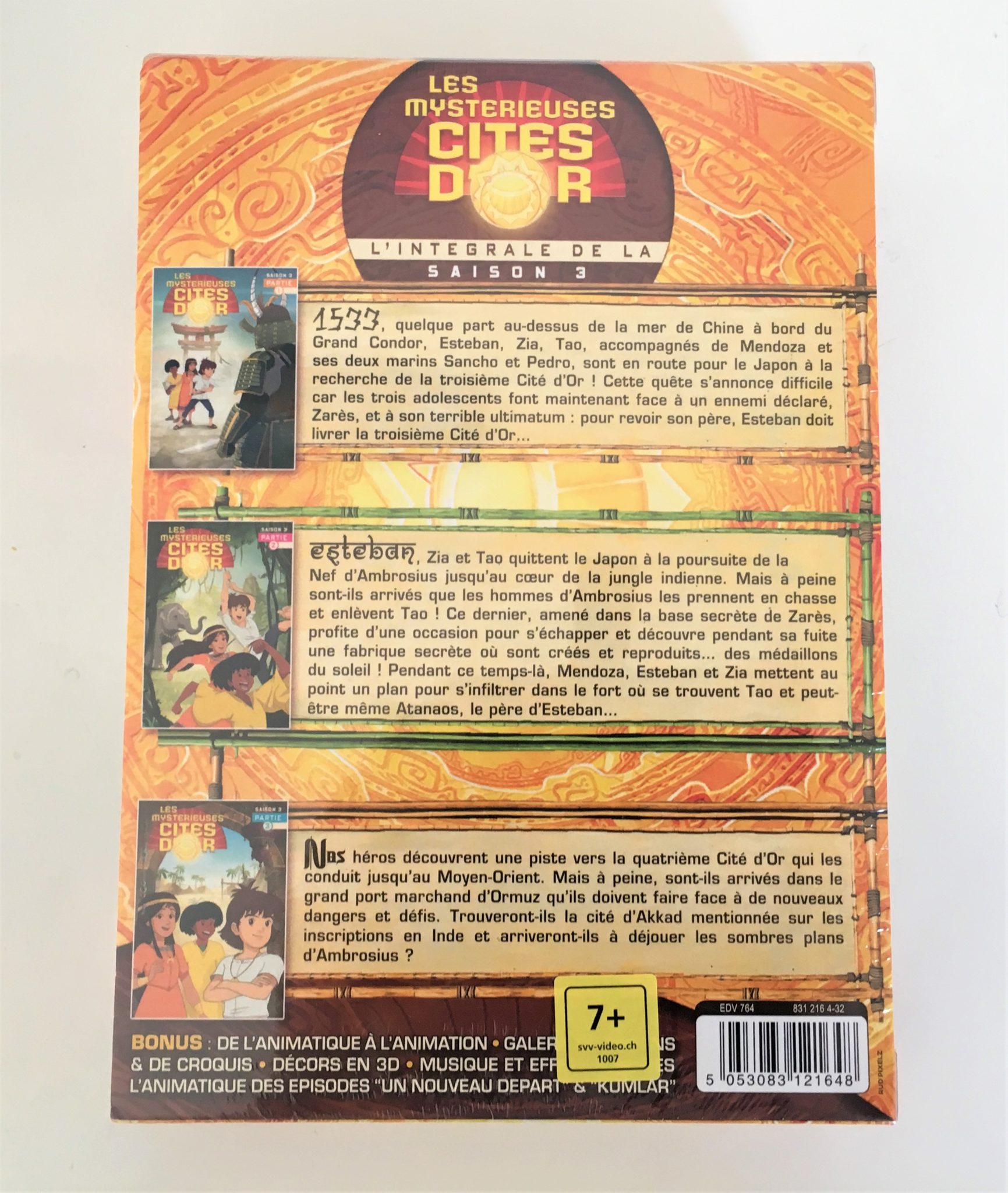 LES MYSTERIEUSES CITES D'OR SAISON 3 - Boutique Univers Vintage