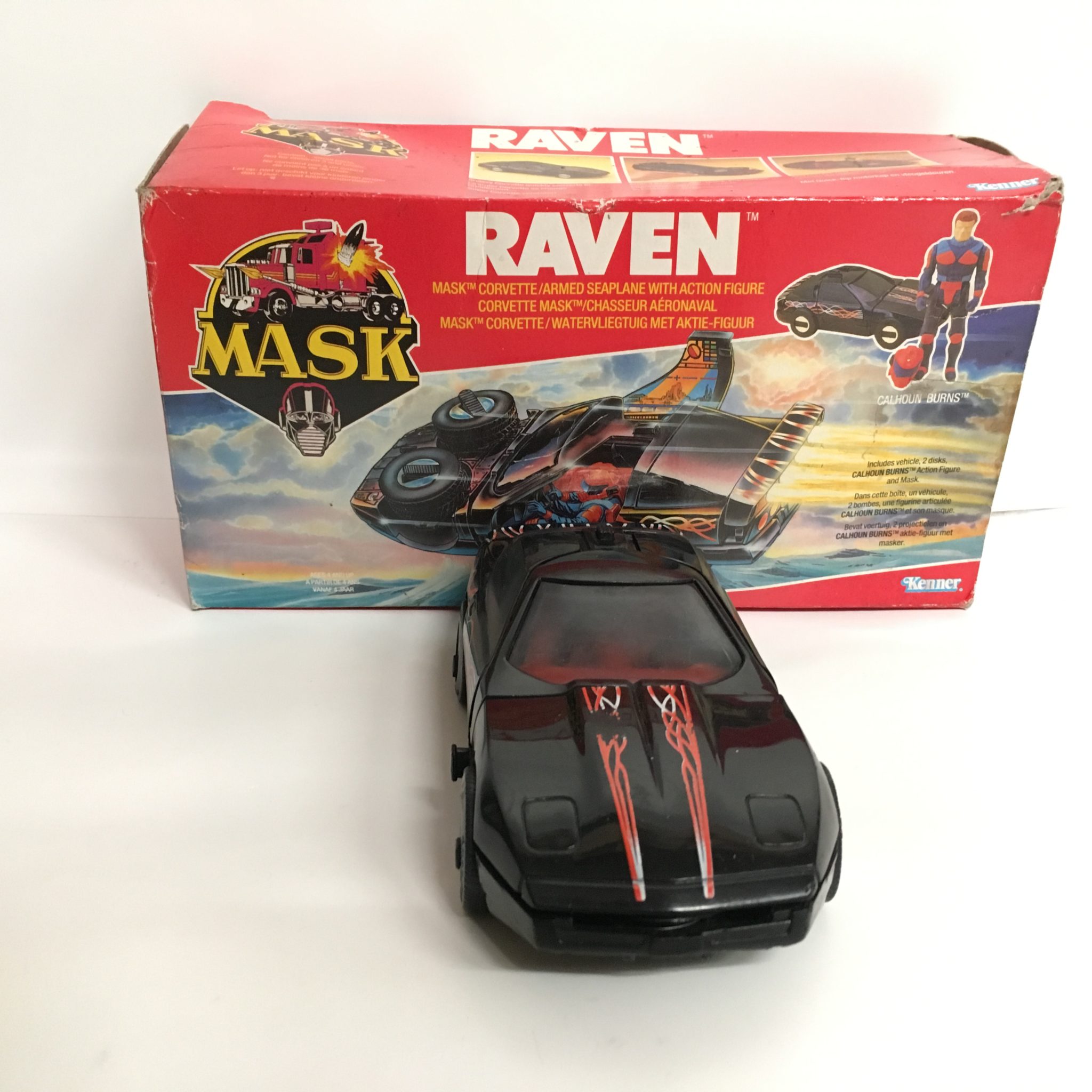 KENNER MASK RAVEN VINTAGE - Boutique Univers Vintage