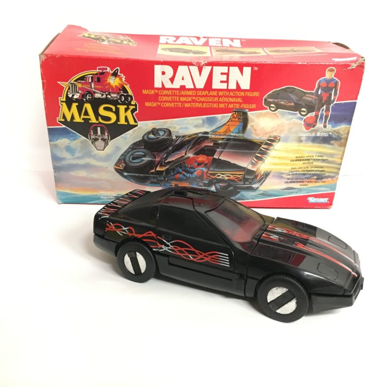 KENNER MASK RAVEN VINTAGE - Boutique Univers Vintage