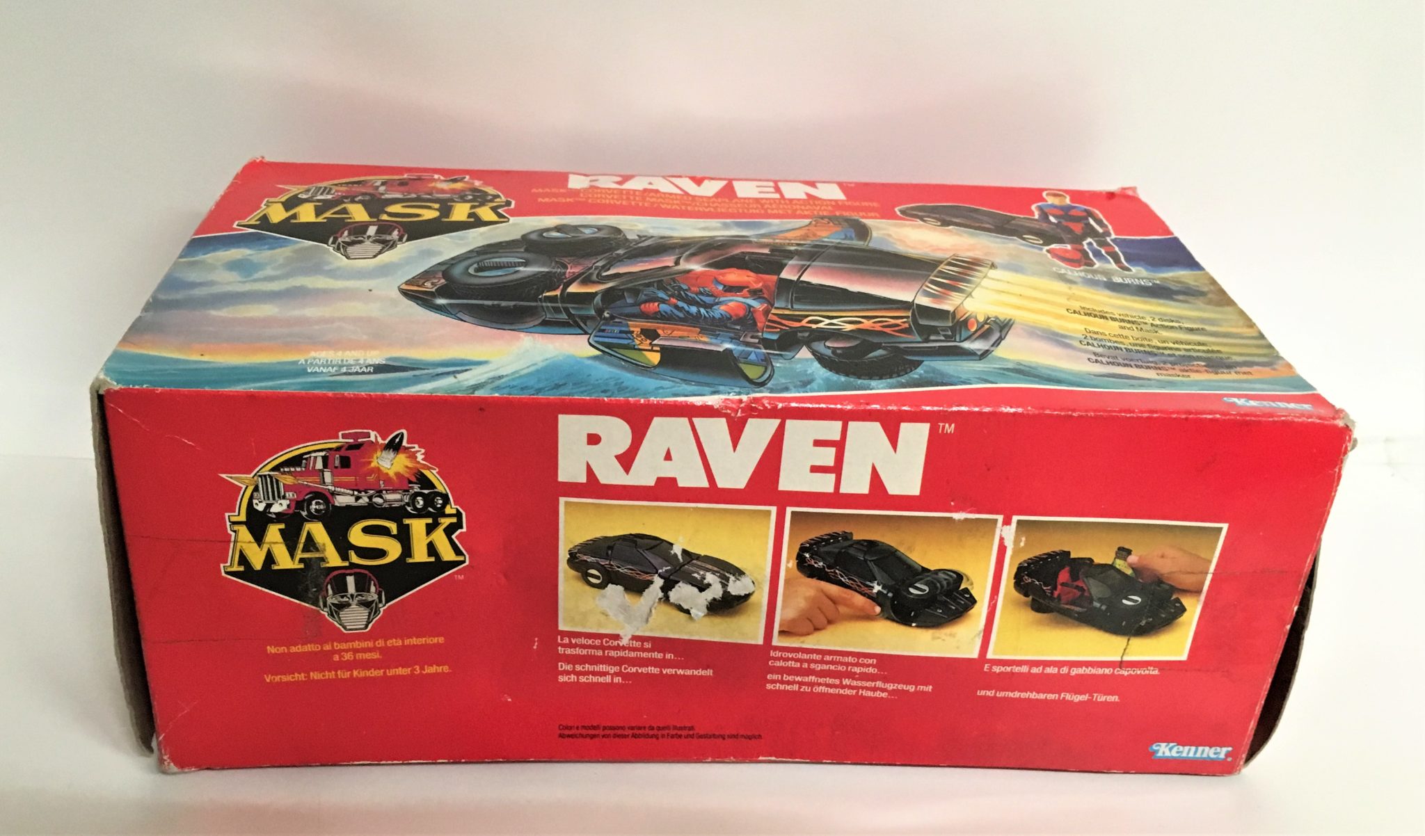 KENNER MASK RAVEN VINTAGE - Boutique Univers Vintage