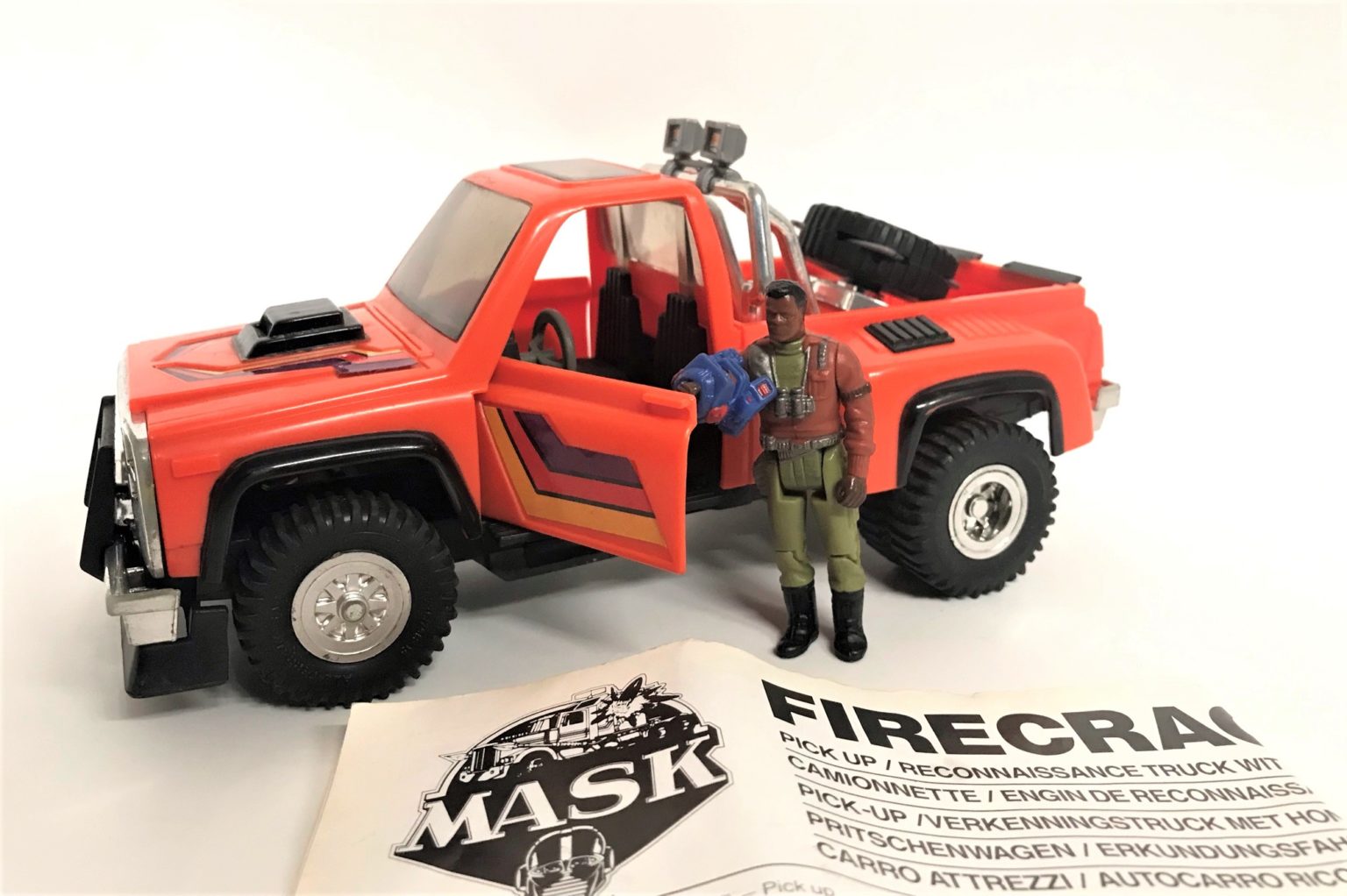 MASK KENNER FIRECRACKER - Boutique Univers Vintage