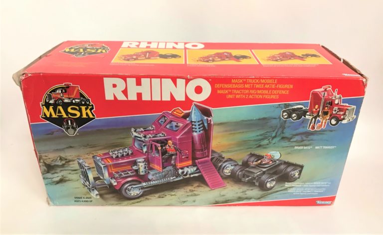 CAMION MASK RHINO VINTAGE KENNER - Boutique Univers Vintage