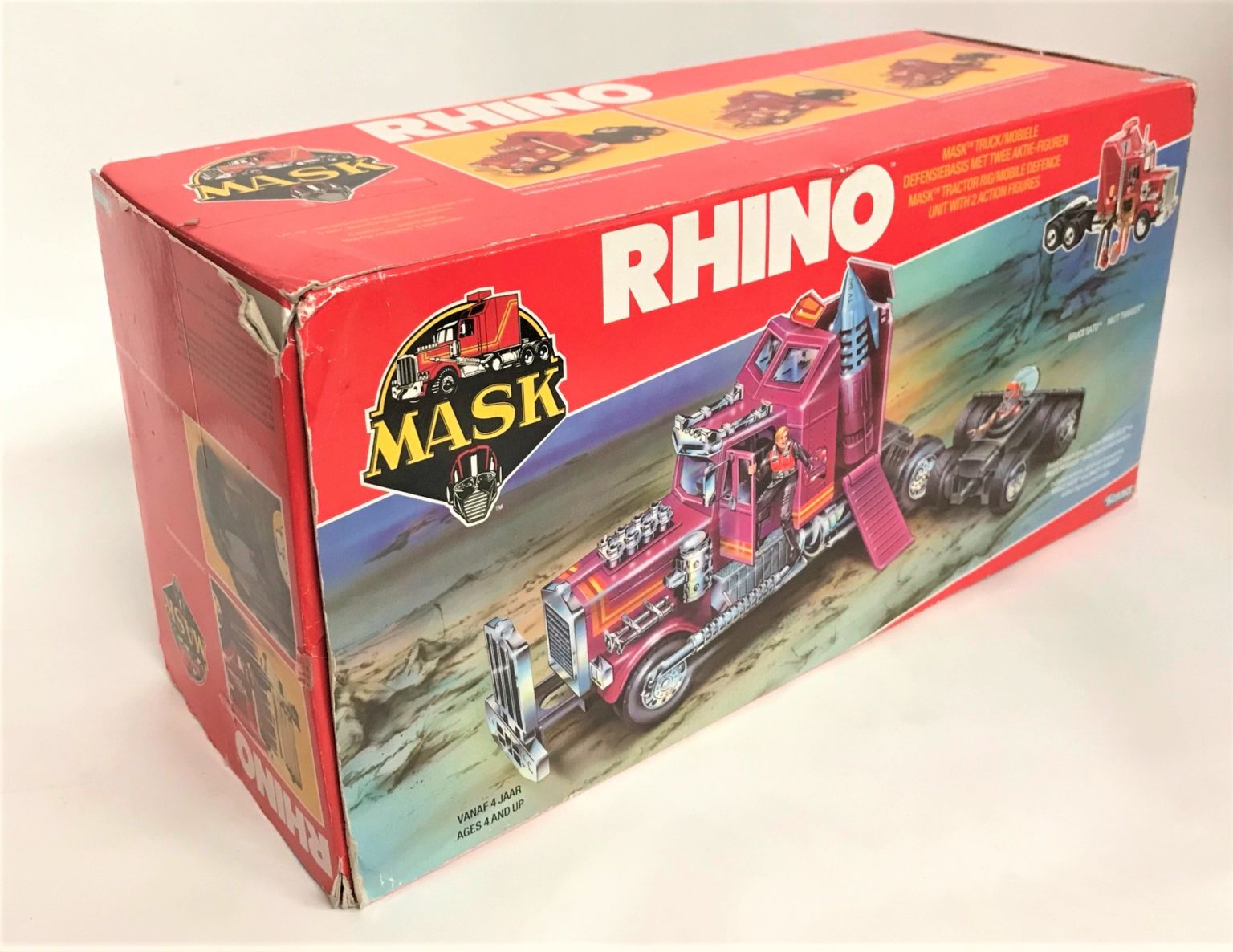 CAMION MASK RHINO VINTAGE KENNER - Boutique Univers Vintage