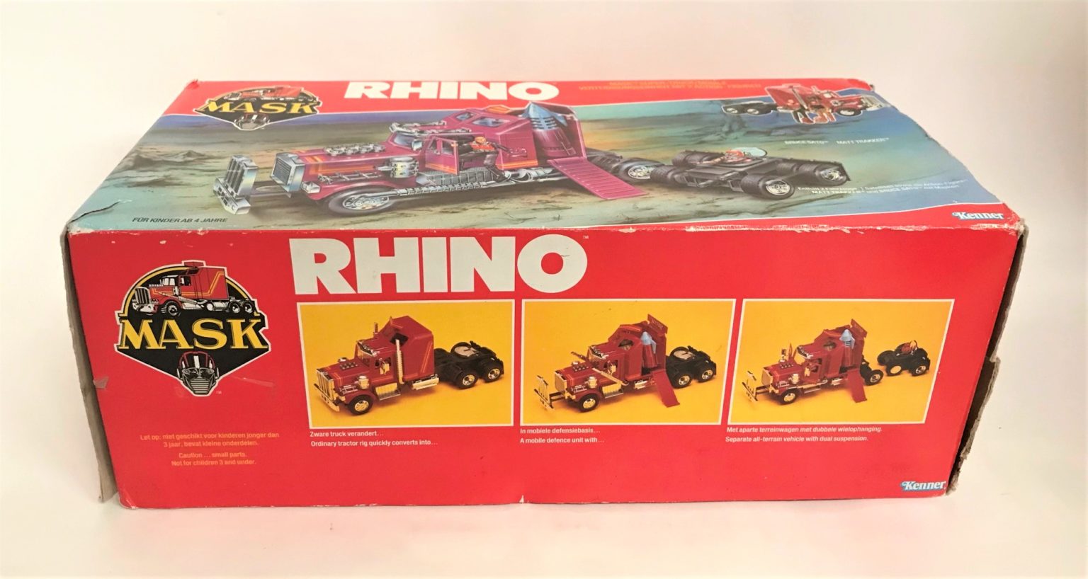 CAMION MASK RHINO VINTAGE KENNER - Boutique Univers Vintage