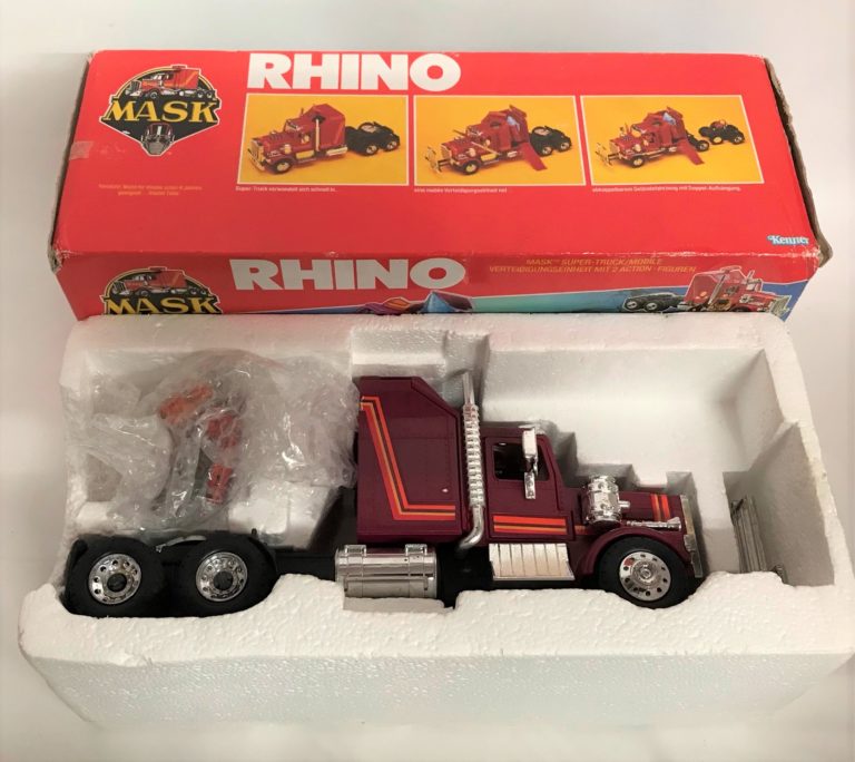 CAMION MASK RHINO VINTAGE KENNER - Boutique Univers Vintage
