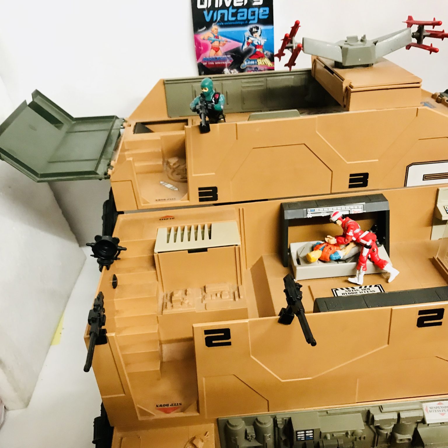 GI JOE COMMAND CENTER LOOSE - Boutique Univers Vintage