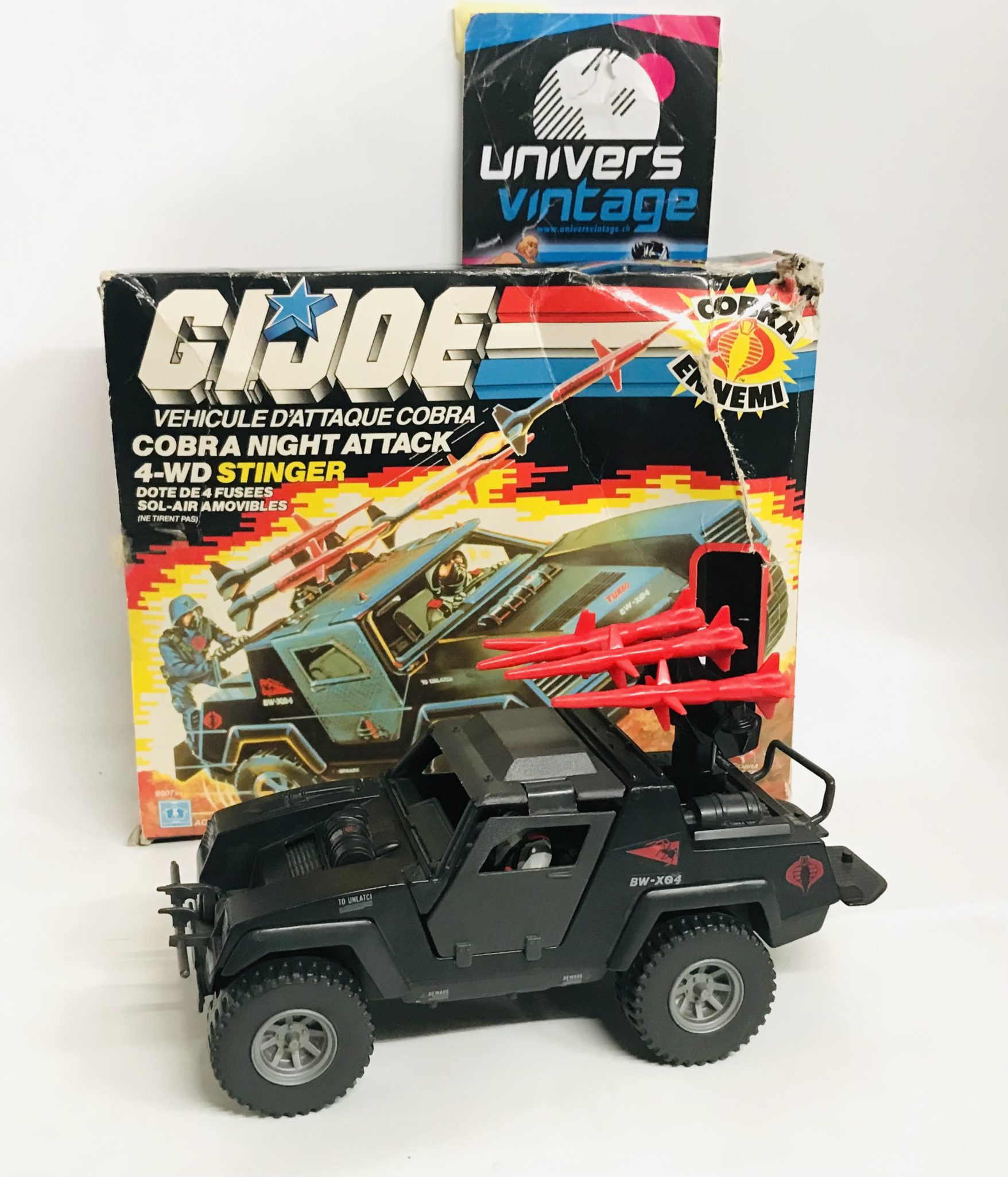 GI JOE COBRA STINGER VINTAGE - Boutique Univers Vintage
