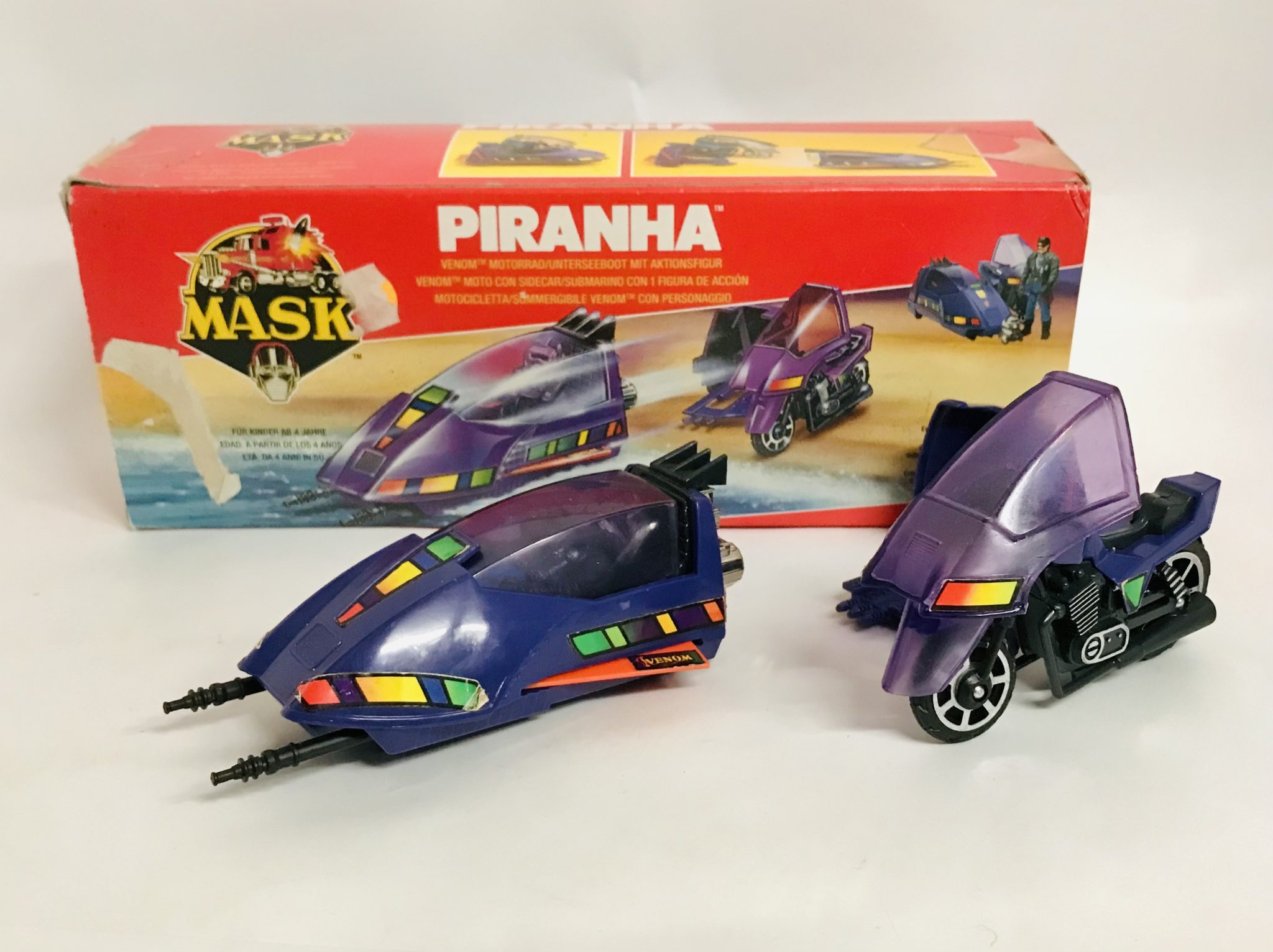 MASK PIRANHA VINTAGE MIB - Boutique Univers Vintage