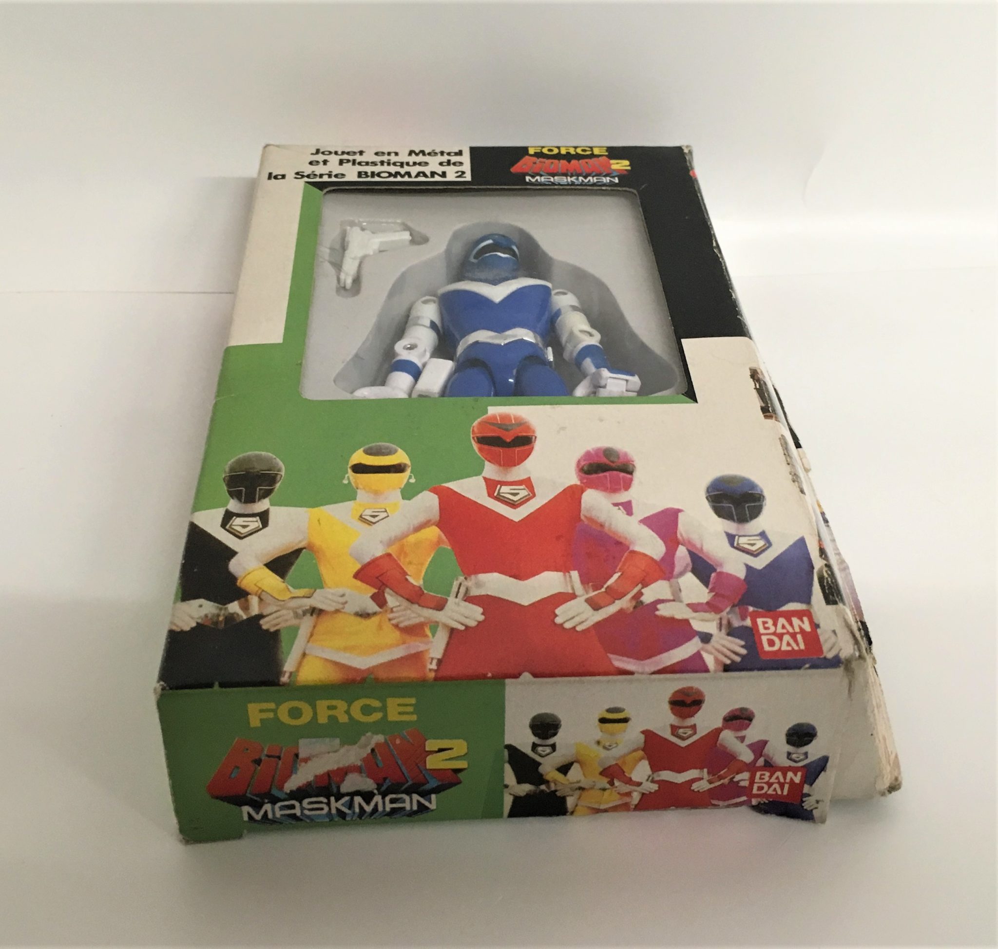 FIGURINE BIOMAN MASKMAN BLEU - Boutique Univers Vintage