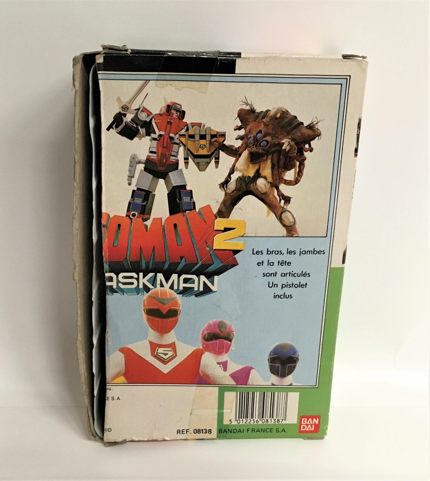 FIGURINE BIOMAN MASKMAN BLEU - Boutique Univers Vintage