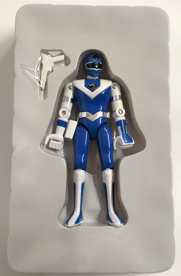 FIGURINE BIOMAN MASKMAN BLEU - Boutique Univers Vintage