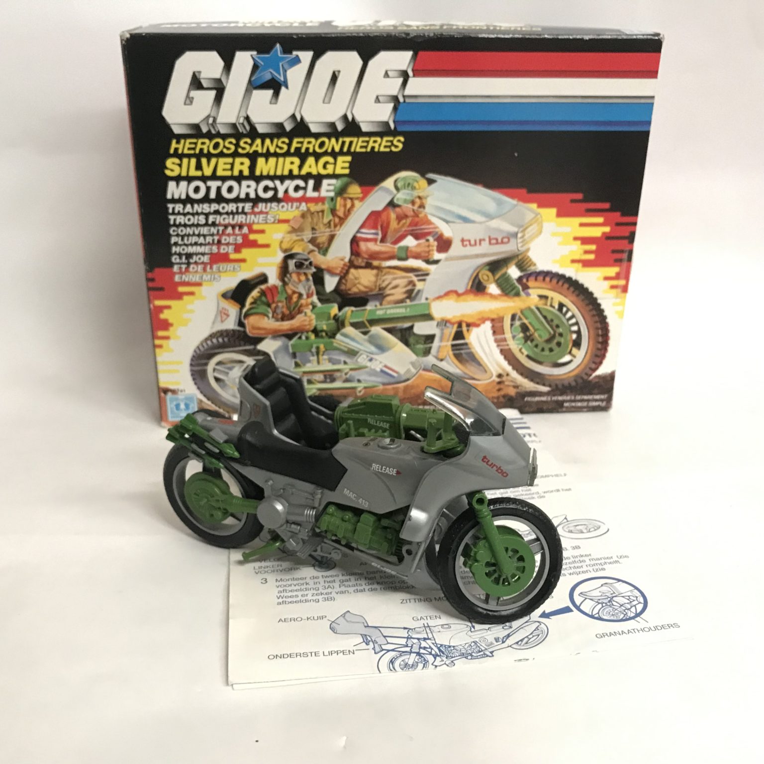 GI JOE SILVER MIRAGE - Boutique Univers Vintage