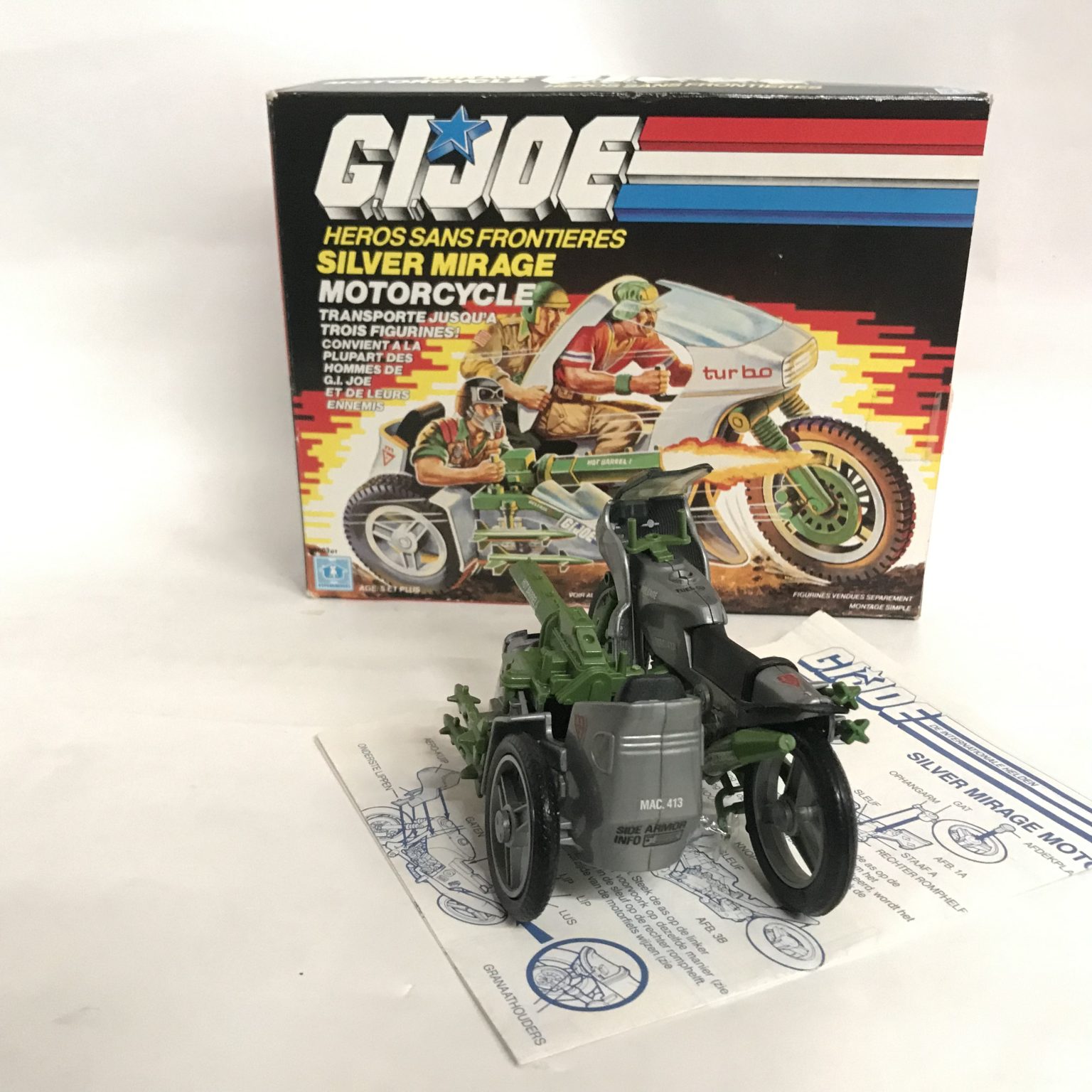 GI JOE SILVER MIRAGE - Boutique Univers Vintage