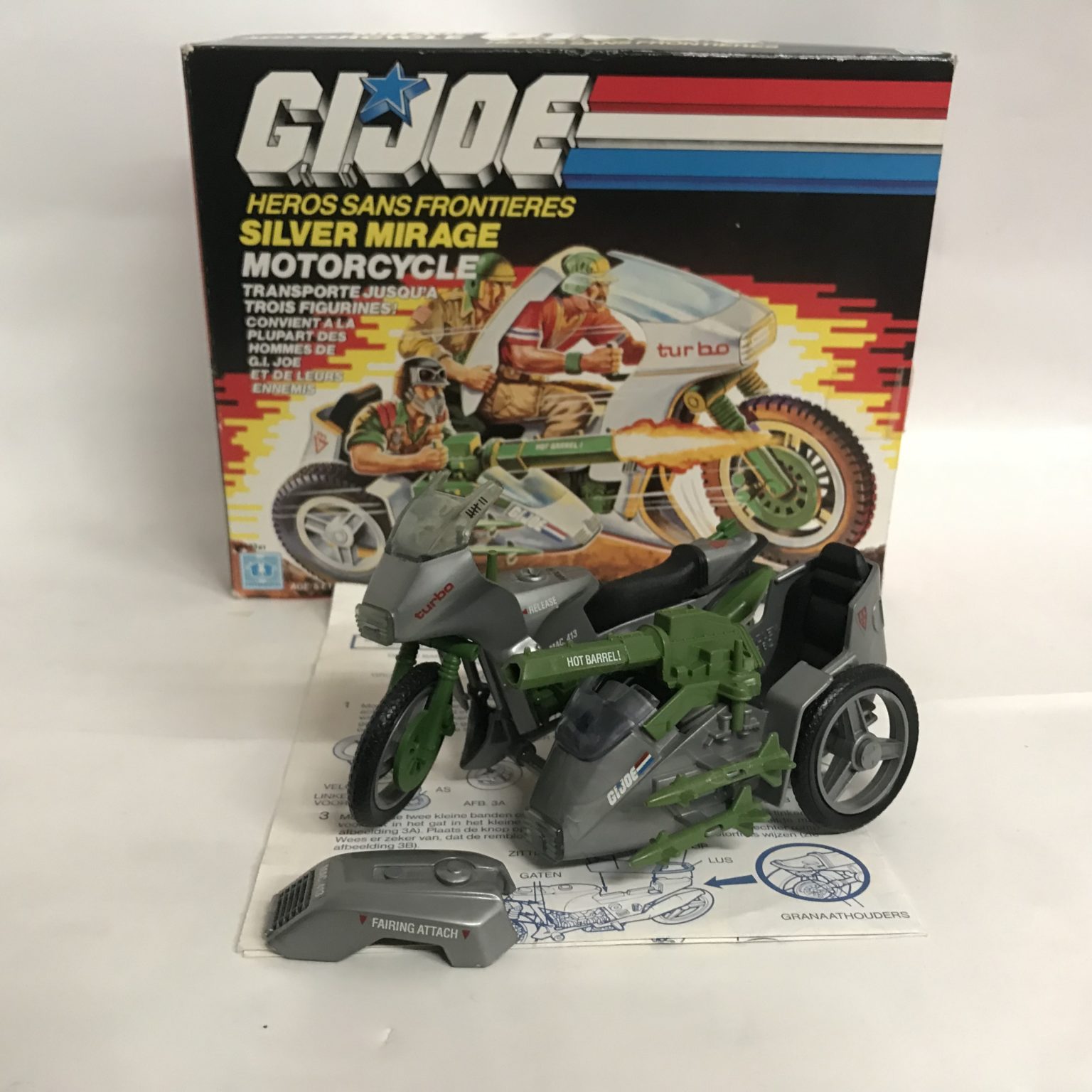 GI JOE SILVER MIRAGE - Boutique Univers Vintage