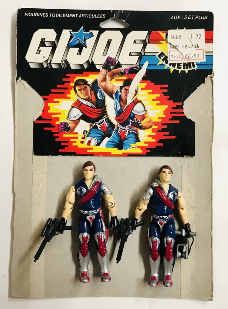 GI JOE THOMAS ET XAMOT EN CARD - Boutique Univers Vintage