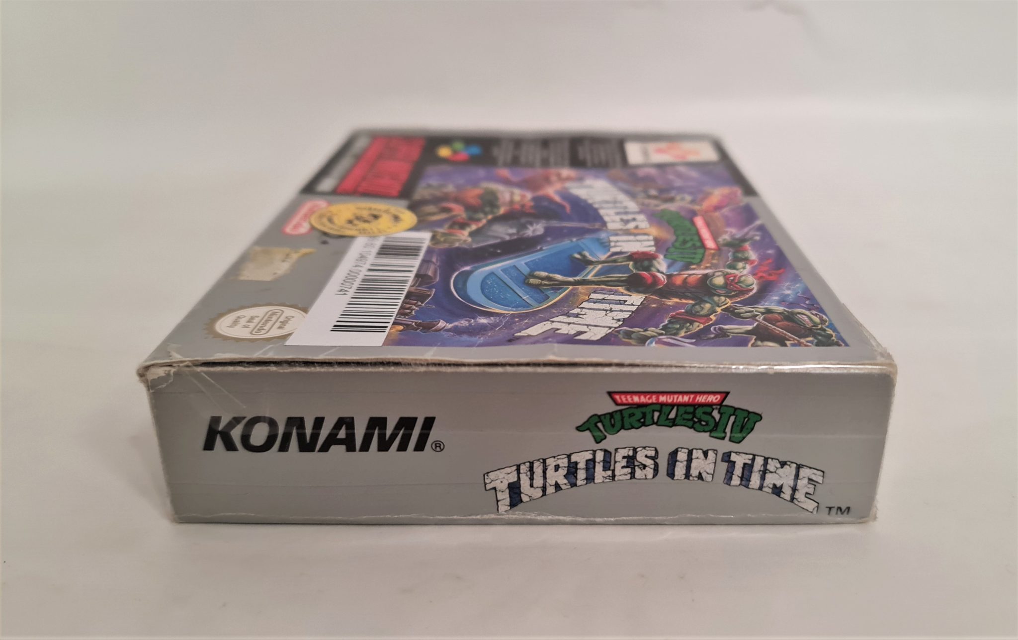 JEU SUPER NINTENDO TURTLES IN TIME - Boutique Univers Vintage