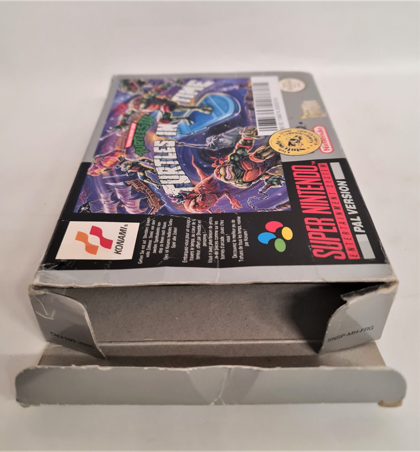 JEU SUPER NINTENDO TURTLES IN TIME - Boutique Univers Vintage