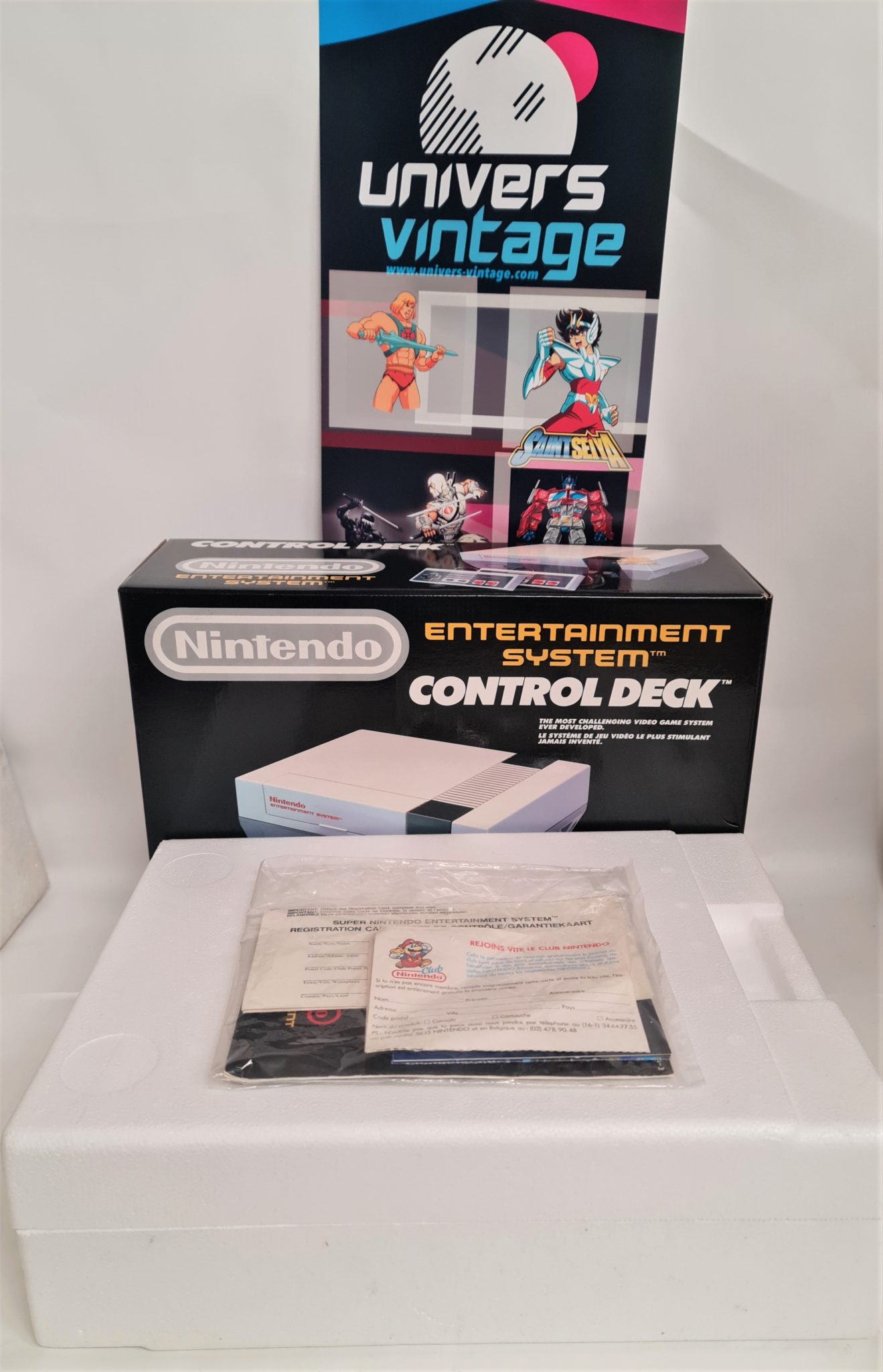 CONSOLE NINTENDO NES CONTROL DECK - Boutique Univers Vintage