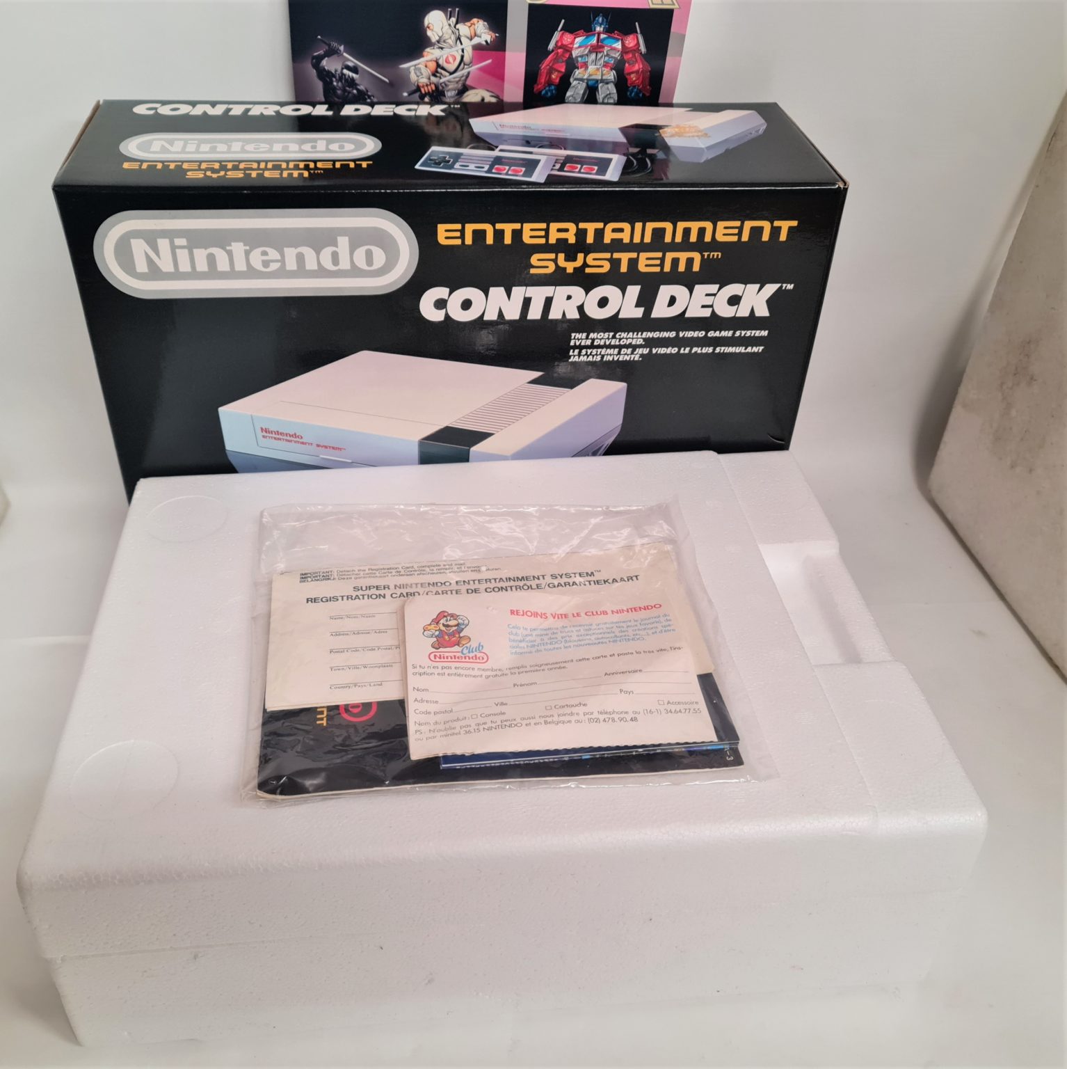 CONSOLE NINTENDO NES CONTROL DECK - Boutique Univers Vintage