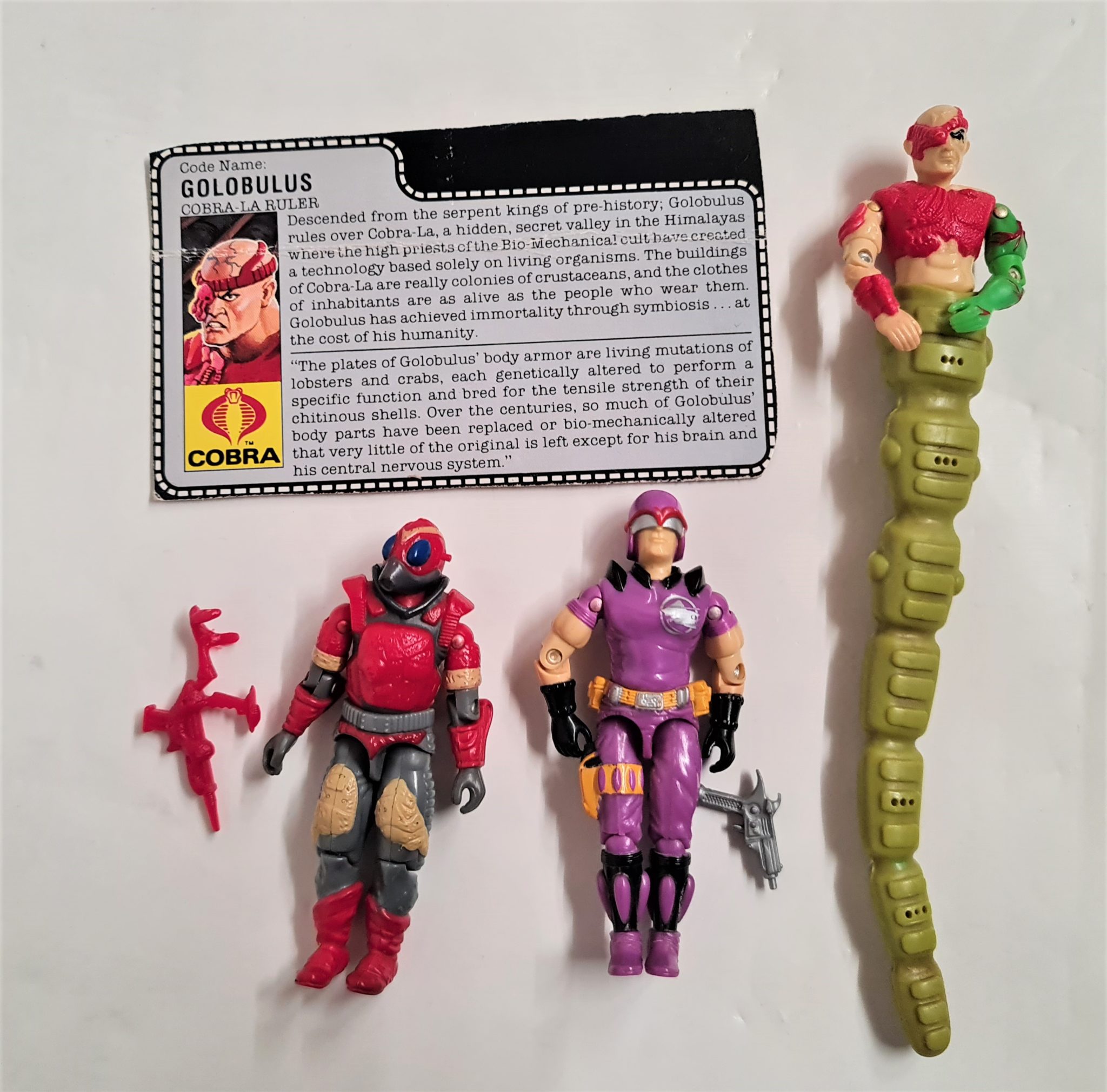 GI JOE COBRA GOLOBULUS - Boutique Univers Vintage