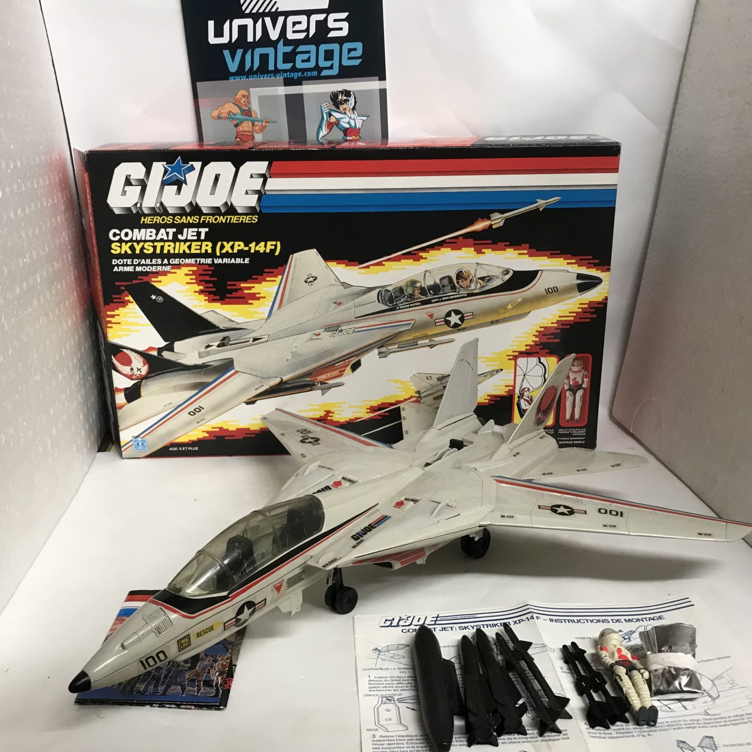 GI JOE SKYSTRIKER XP-14F - Boutique Univers Vintage