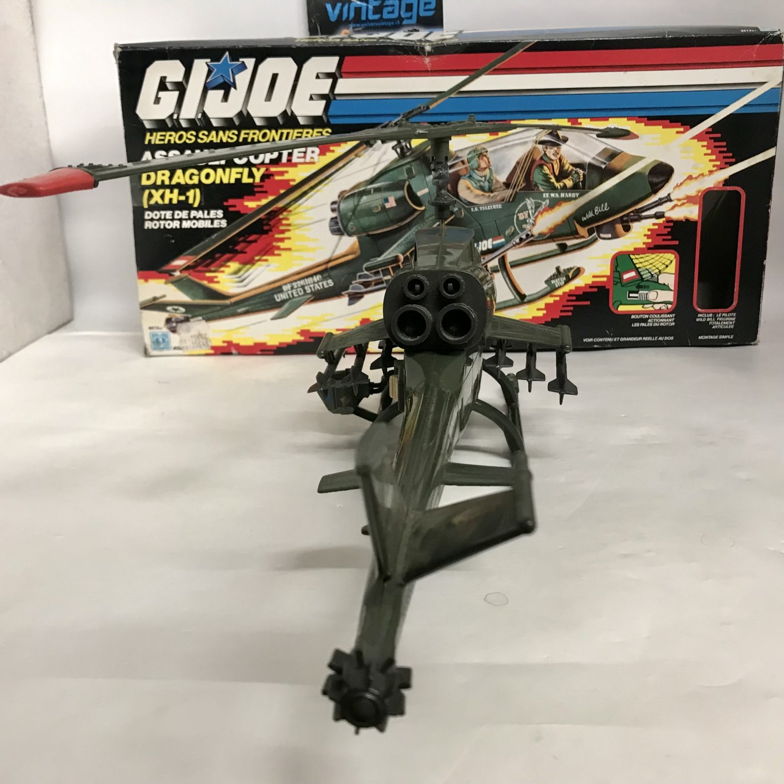 GI JOE DRAGONFLY VINTAGE MIB