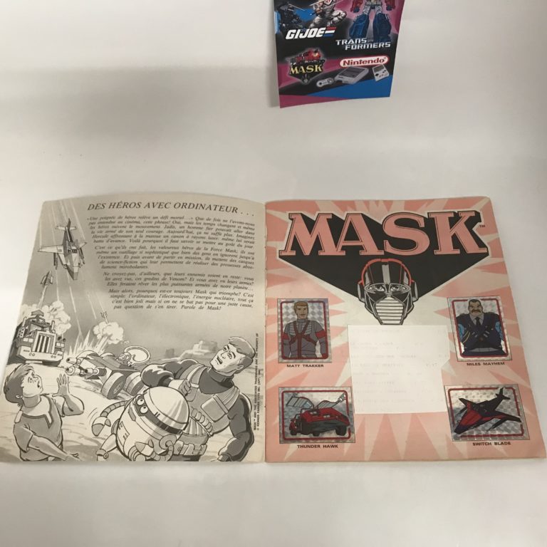 MASK ALBUM PANINI - Boutique Univers Vintage