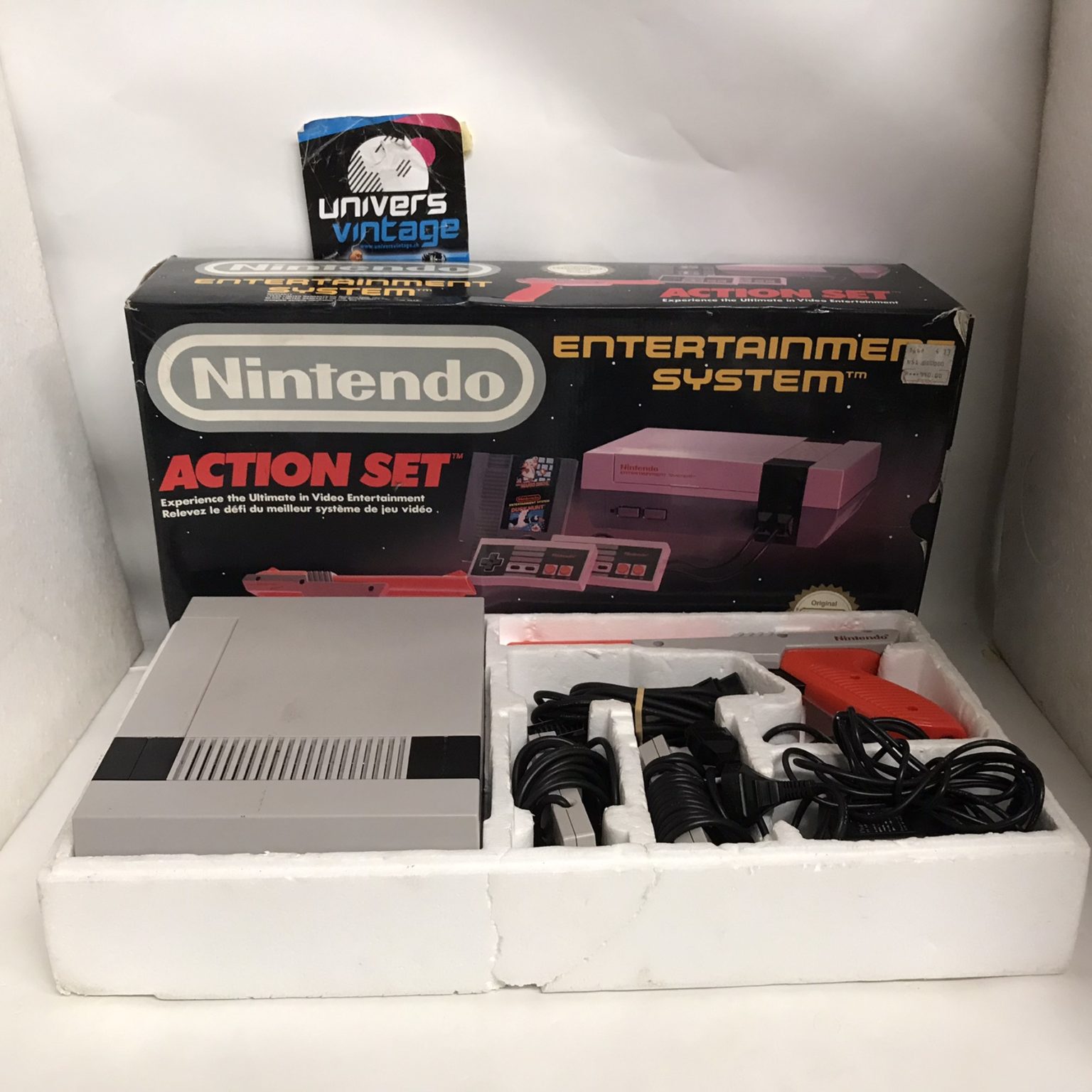 CONSOLE NINTENDO NES ACTION SET - Boutique Univers Vintage